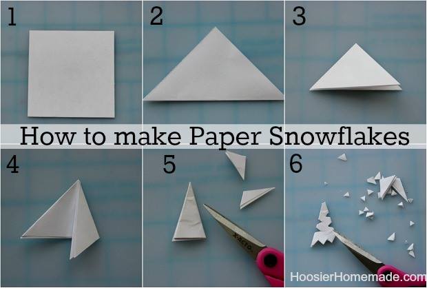 How To Make Paper Snowflakes The Islamic Home Education Resources